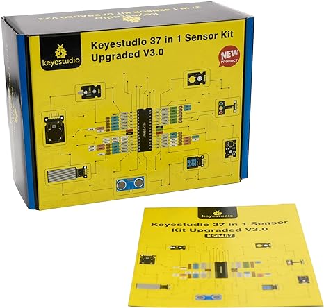 A sensor kit for Microbit, Arduino and Raspberry Pi that includes 37 quality sensors - roboticaplus